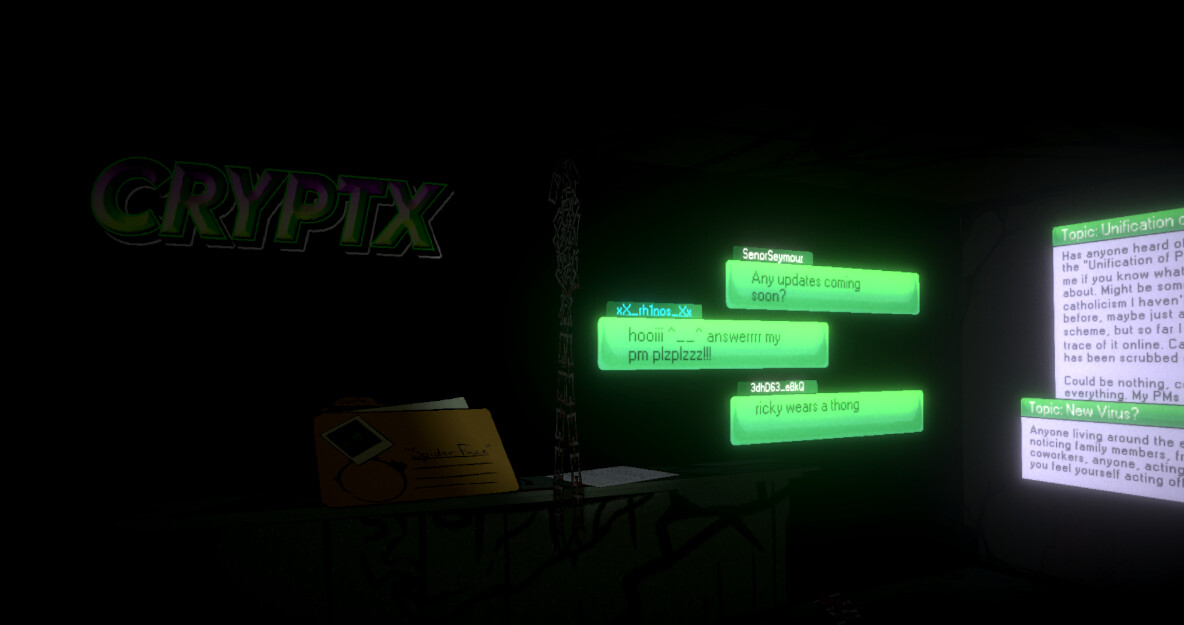 インターネットカルチャーを題材にしたホラーゲーム『oneway.exe』デモ版と新たなトレーラー映像を公開 – TERROR WEB